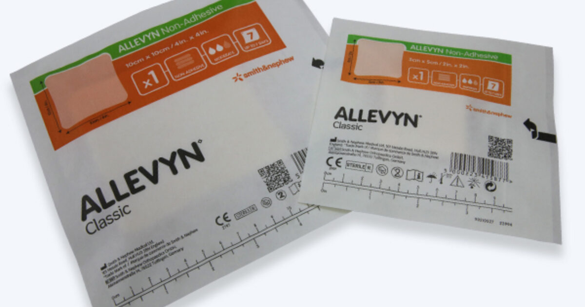 Allevyn Non-Adhesive Foam Dressings | Millpledge