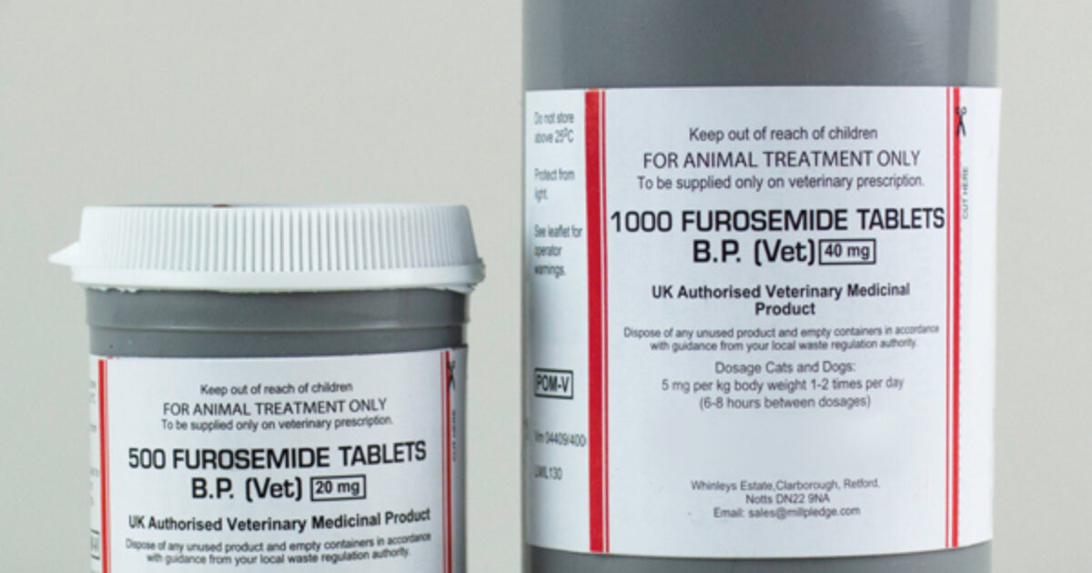 Millpledge | Furosemide Tablets BP (Vet)