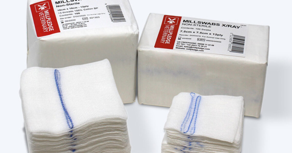 Millswabs™ X-Ray Stérile | Millpledge